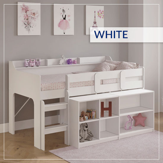 The Hamilton Loft Bed with Storage by BK Furniture