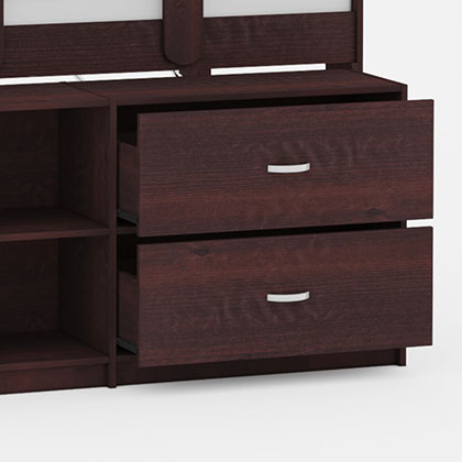 The Hamilton Loft Bed with Storage by BK Furniture